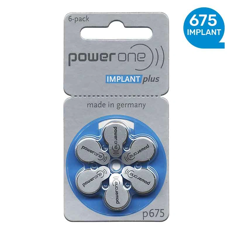 סוללת לשתל קוכלארי שבלול תוצרת PowerOne גרמניה